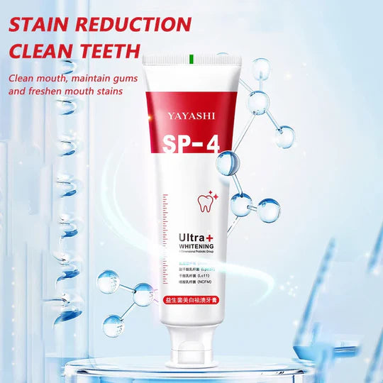YAYASHI SP-4™ Probiotic Whitening Toothpaste – DEANITY